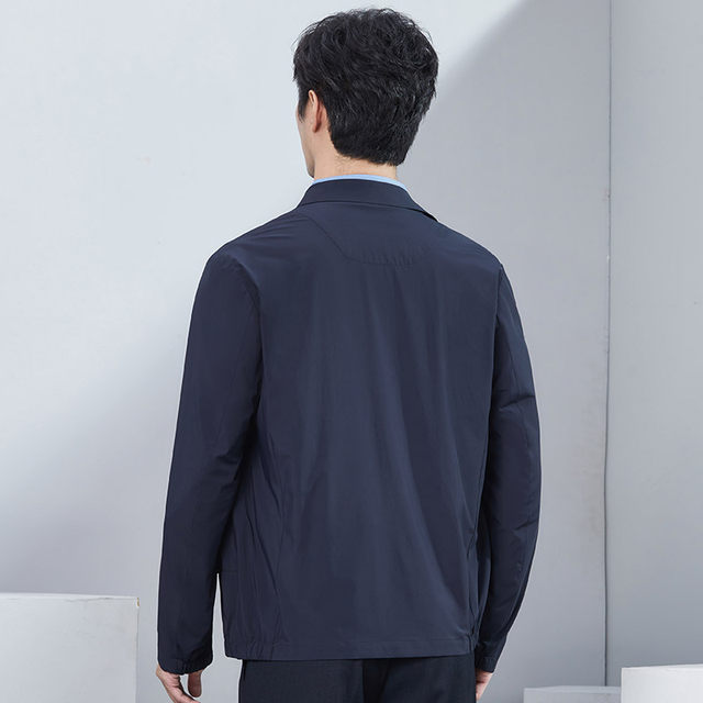 Hongdu Men's Jacket Stretchy Machine Washable Spring and Autumn New ...