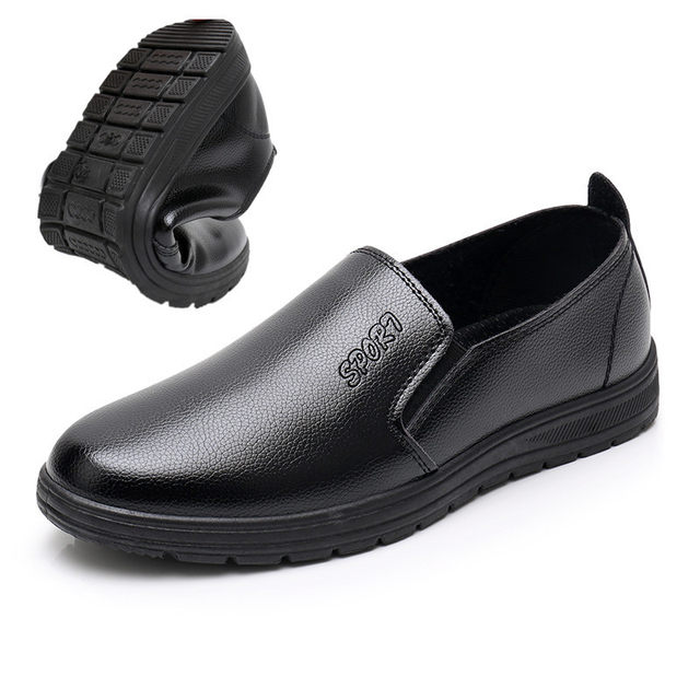 Spring and summer chef shoes men's non-slip, waterproof, oil-resistant ...