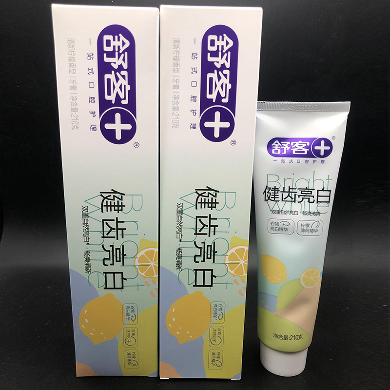 Shuke rose fresh toothpaste probiotics 210g two large capacity xylitol essential oil zinc ...