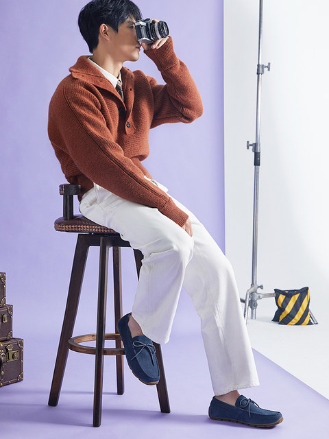 Clarks Somoc Boat Men's New All-Match Beanie Shoes Comfortable and ...