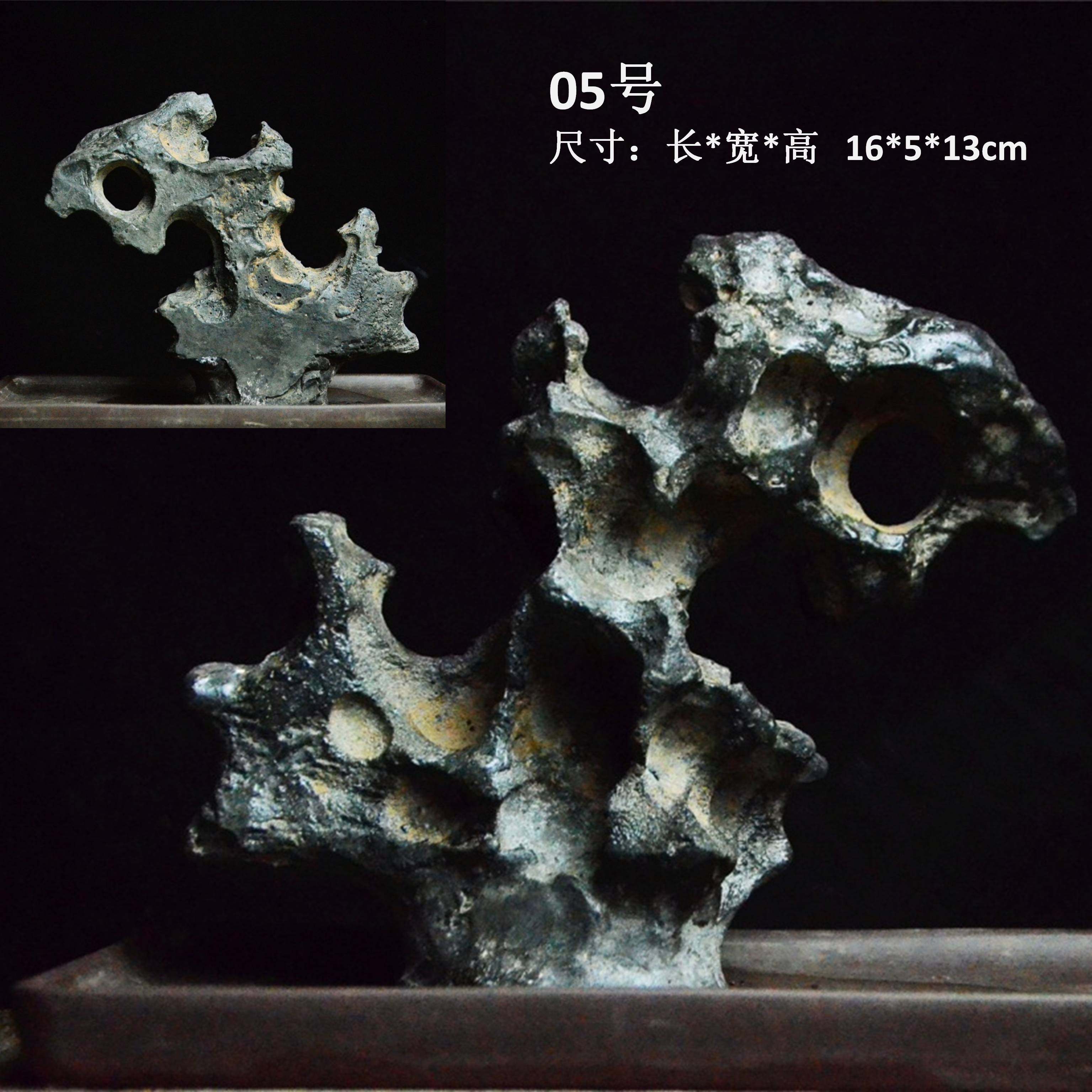 New home gardening bonsai simulation Wu Dingshi Taihu stone calamus ...