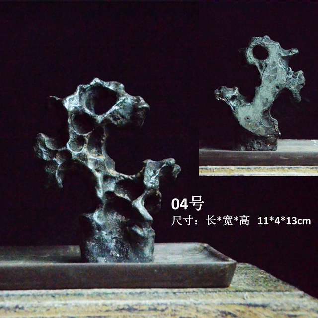 New home gardening bonsai simulation Wu Dingshi Taihu stone calamus ...