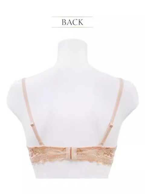 ANNEBRA underwear women's concentrated push-up and anti-sagging sexy luxury lace bra Flourish