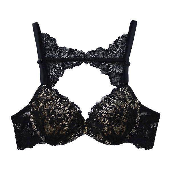 ANNEBRA underwear, push-up, rounded, backless, hollow, exquisite, sexy, exotic, tempting, lace ...