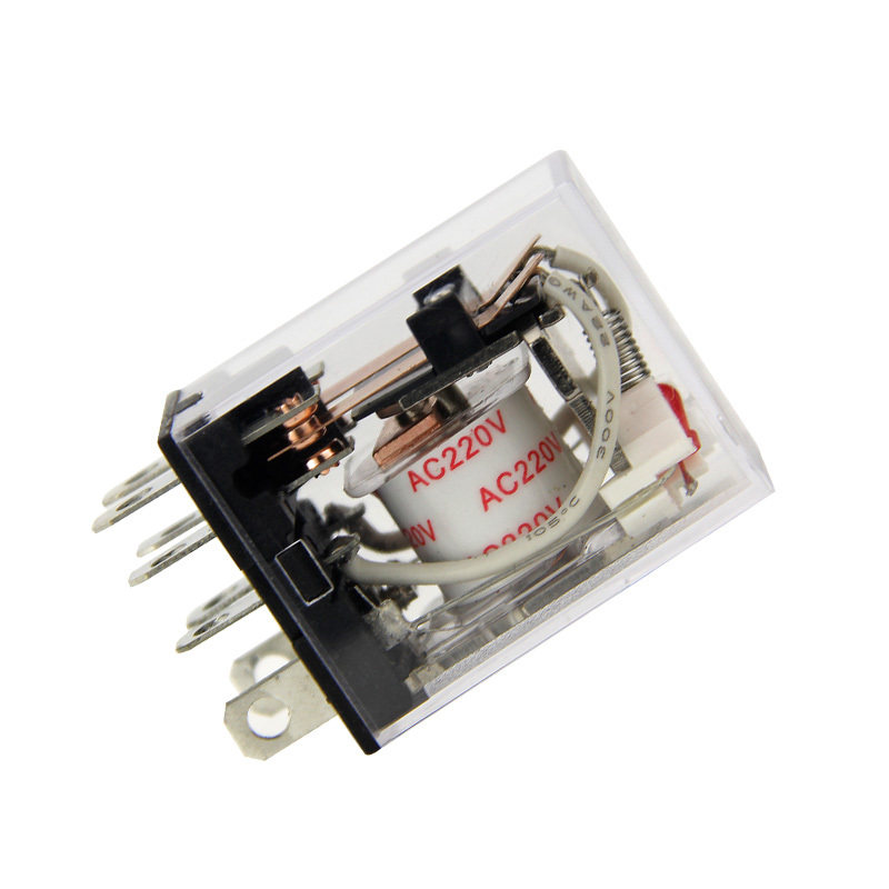 Delixi Small Intermediate Relay 220V with Light 24V Wide 8 Feet JQX-13F ...