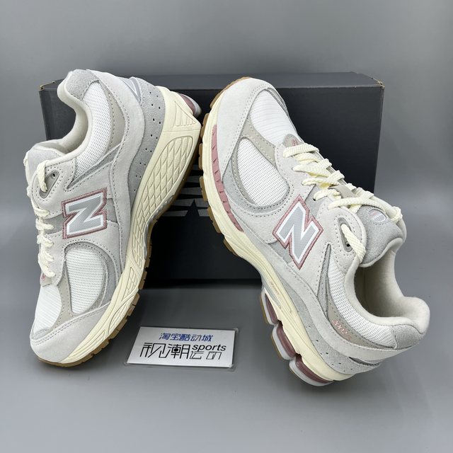 Newbalaancenb2002 series new cherry powder retro leisure sports jogging ...