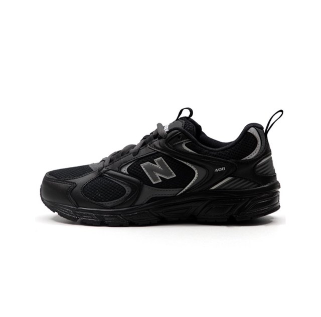 New Balance NB408 Black Samurai retro versatile mesh surface cushioning ...