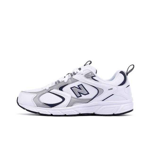 NewBalance NB408 silver men's and women's retro shock-absorbing ...