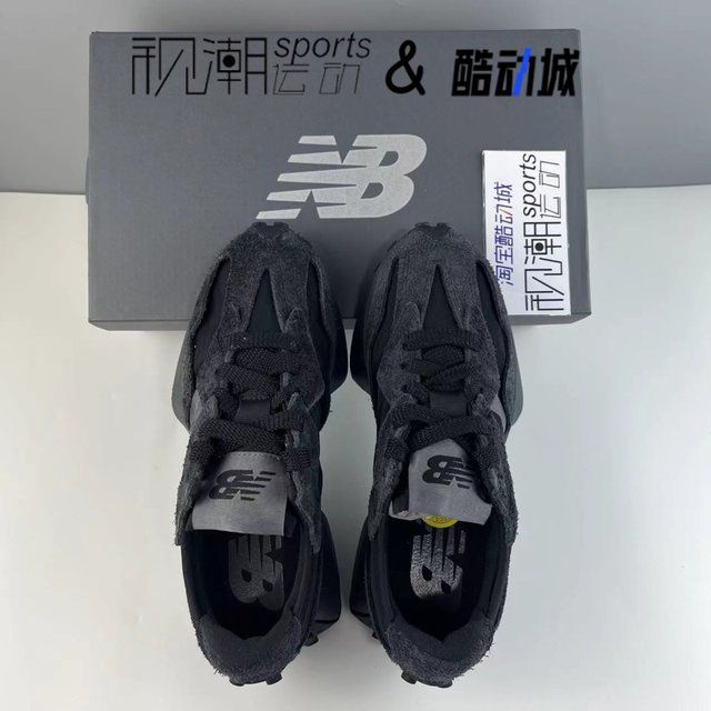 New Balance NB 327 series Black men and women Easiest for match ...