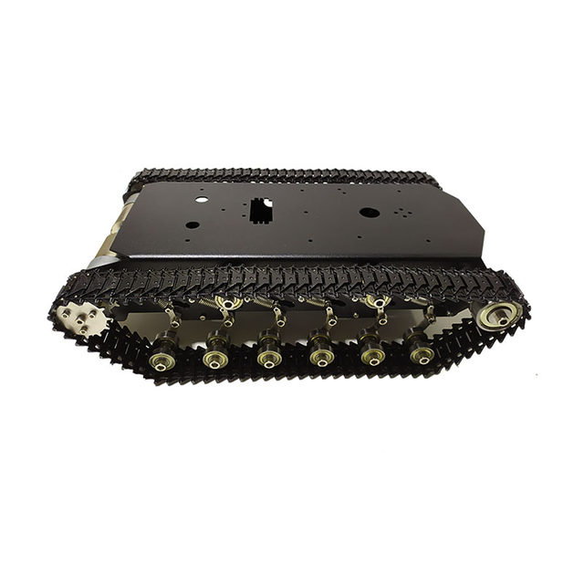 Metal track stainless steel open source smart car robot shock ...