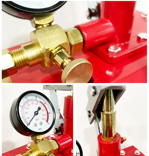 Weixing special manual pressure test pump ppr tap water pipe floor ...
