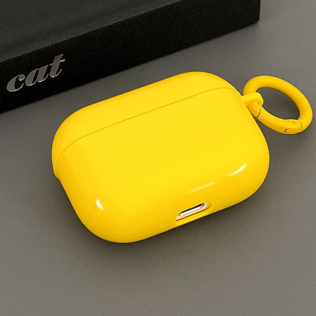 Jelly yellow is suitable for Apple AirPodSpro2 Bluetooth 3 generation ...
