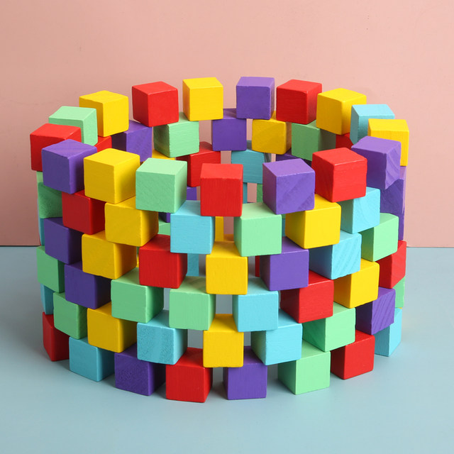 Square building blocks assembled toys puzzle size square building ...