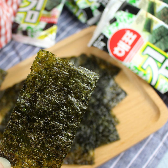 Hot selling Korean imported sea-flavored seaweed seaweed seaweed ...