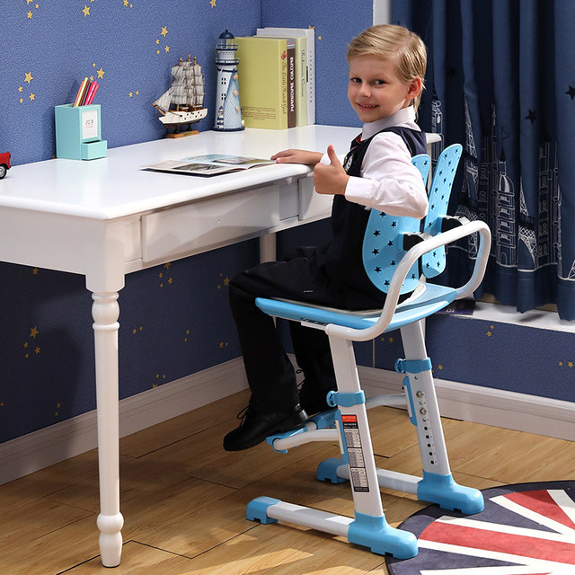 Children's learning chair backrest home writing chair primary school ...