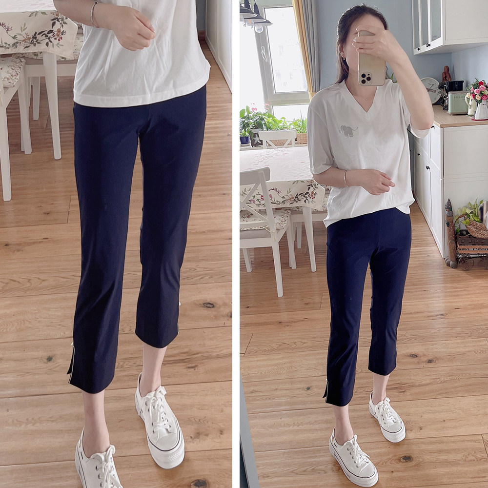 South Korea's Dongdaemun authentic women's slippery material slimming ...