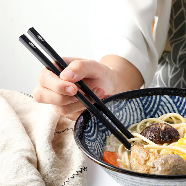 Creative alloy chopstick chopsticks, pointed, single -double -packed ...