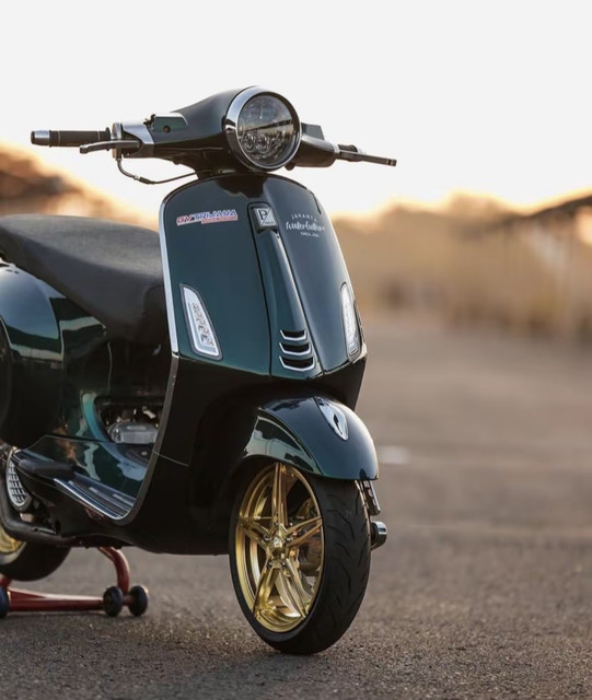 Piaggio vespa spring sprint 150 modified forged wheels gts300 wheels ...