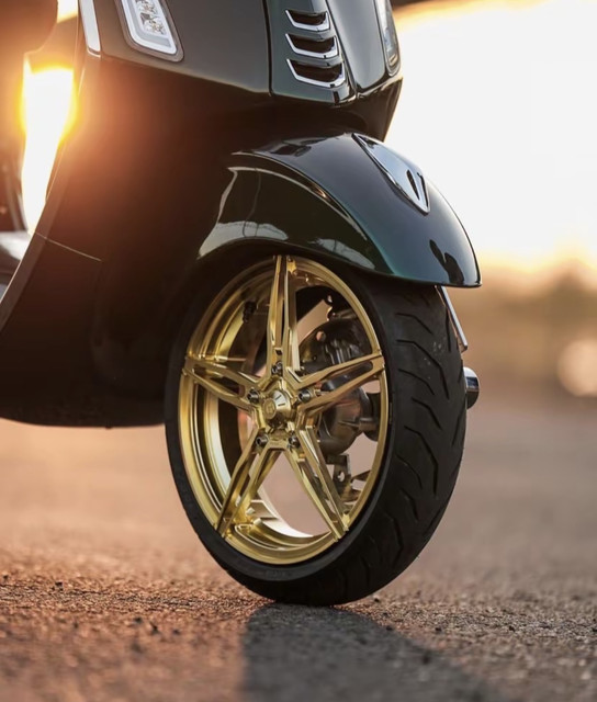 Piaggio vespa spring sprint 150 modified forged wheels gts300 wheels ...