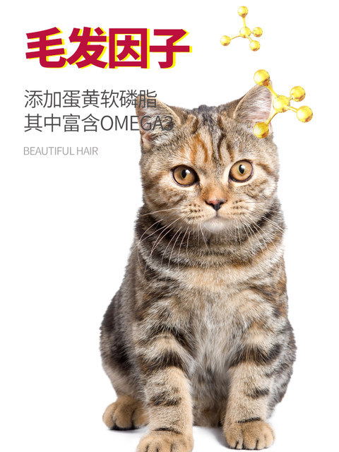 Jinjiruiking jerry beef salmon flavor kitten adult cat food home cat ...