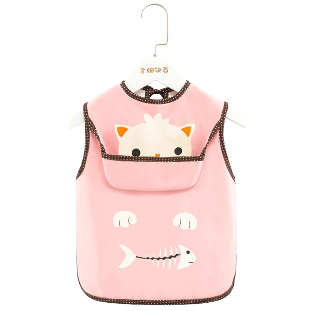 Children's smock waterproof reverse dressing girl summer thin baby ...