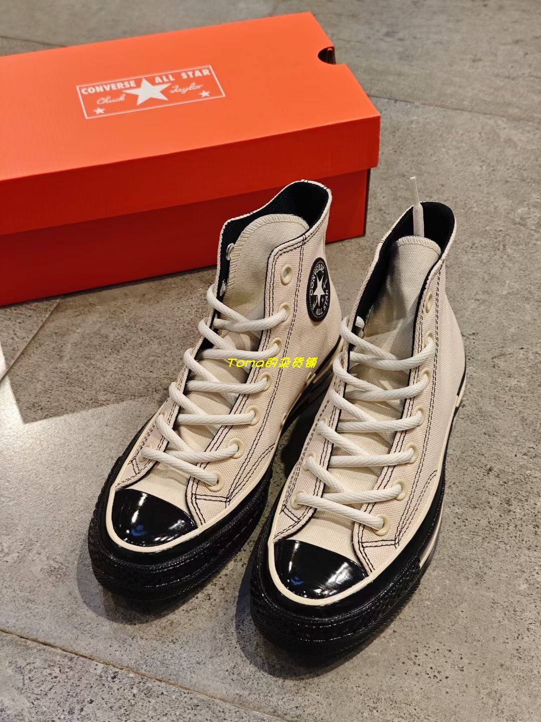 Converse Converse 2024 spring 1970s deconstructed stitching high-top ...