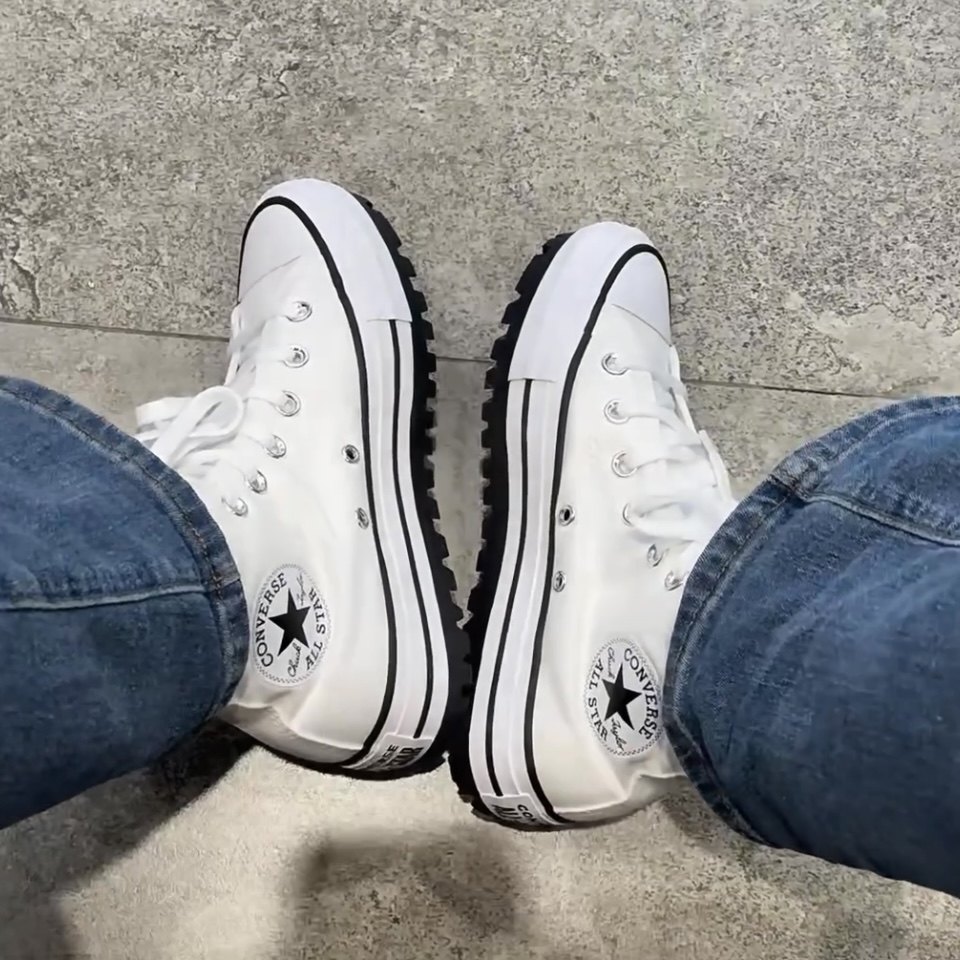 Converse thick claw All Star City Trek high-top canvas shoes A06775C ...