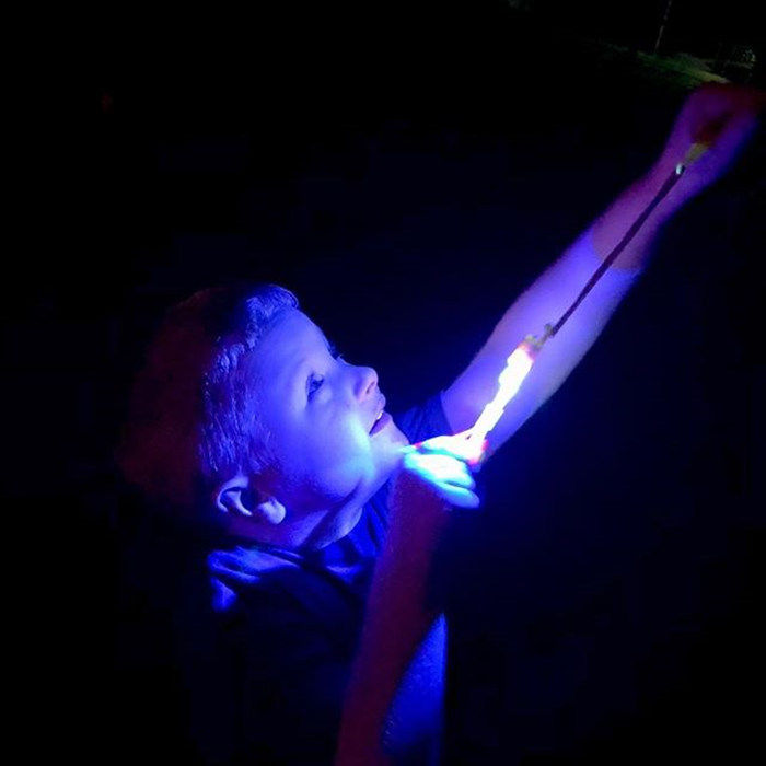 Catapulta de hada voladora mágica americana, tirachinas luminosa ...