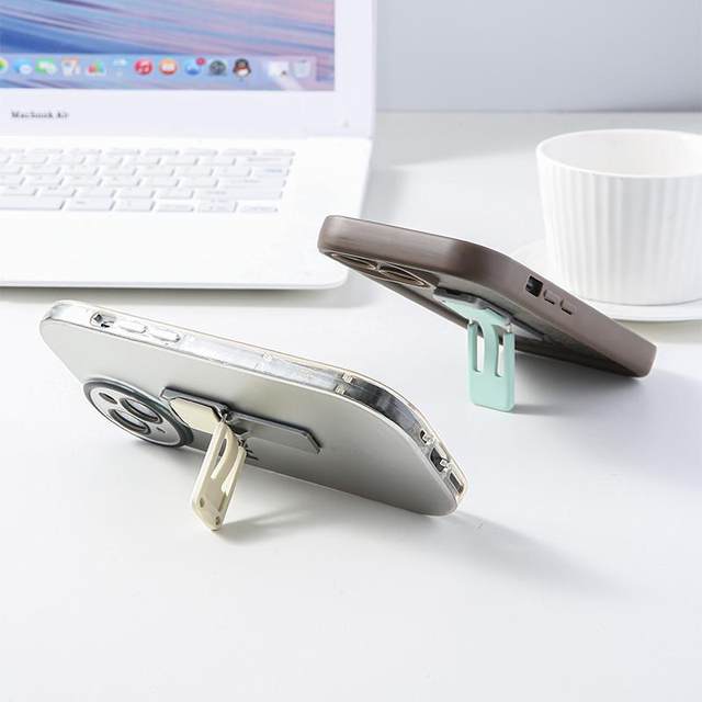 Mobile phone holder light and thin back silicone ring buckle holder ...