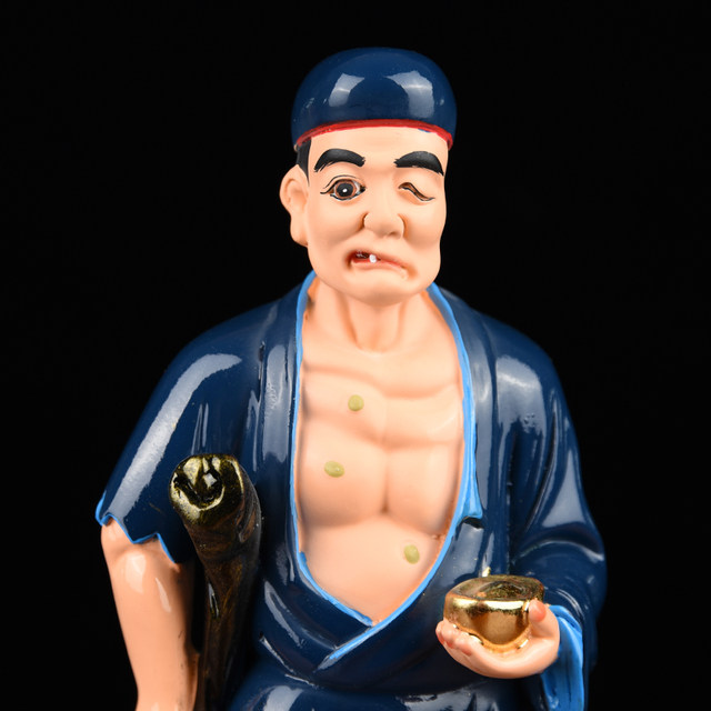 Shi Incomplete God Statue Feilong Shi Gong Buddha Statue Home Worship ...