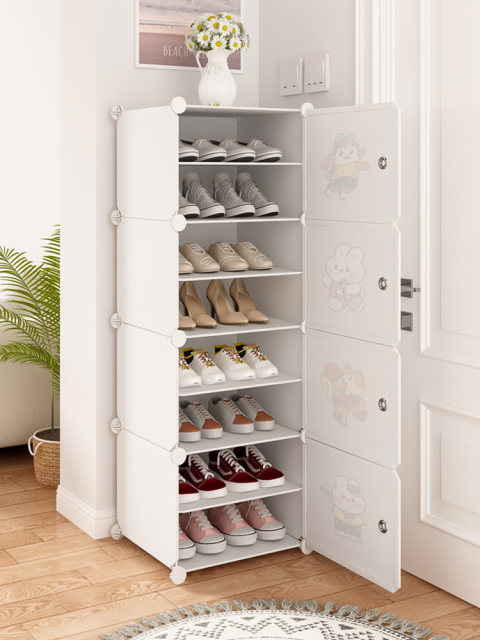 Shoe cabinet Household door Shoe rack 2024 new explosion simple shoes ...