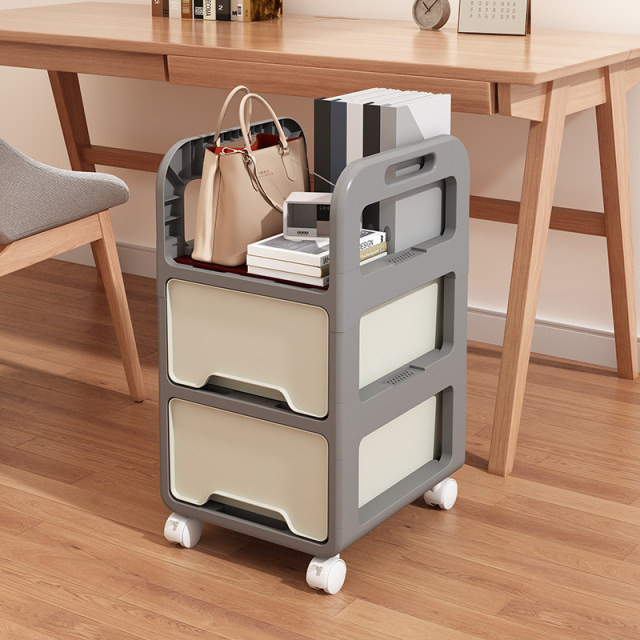Office file storage drawer-type mobile trolley work station artifact ...