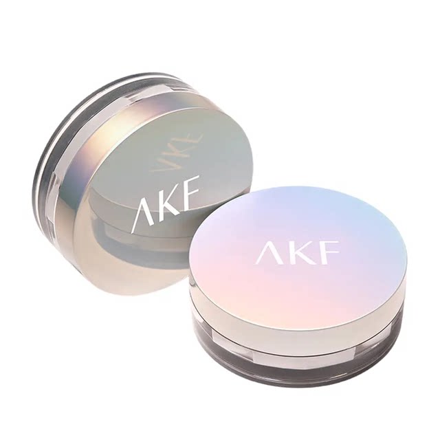 AKF loose powder oil control long-lasting makeup powder cake does not ...