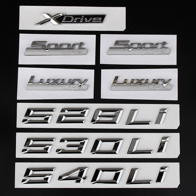 Suitable for BMW car labels 520Li525Li528Li530Li535 digital label ...