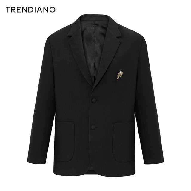 Trendiano official 2023 new spring men's suit suit casual slim suit