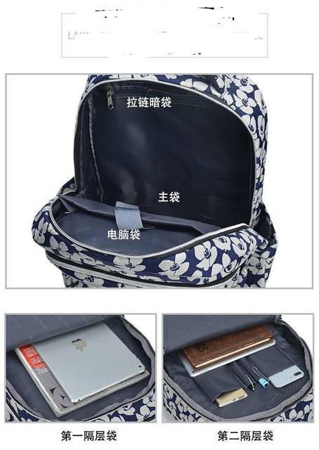 New shoulder trolley bag, backpack, universal wheel, foldable travel ...