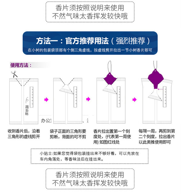 Car incense slices American small trees littletrees car interior ...