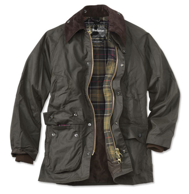 ORVIS men's jacket corduroy collar zipper button double placket casual ...