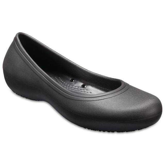 CROCS/Carlochi women's shoe scoop shoes single shoes flat bottom shoes ...