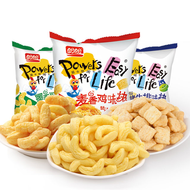 Panpan wheat-flavored chicken nuggets big gift package potato chips ...