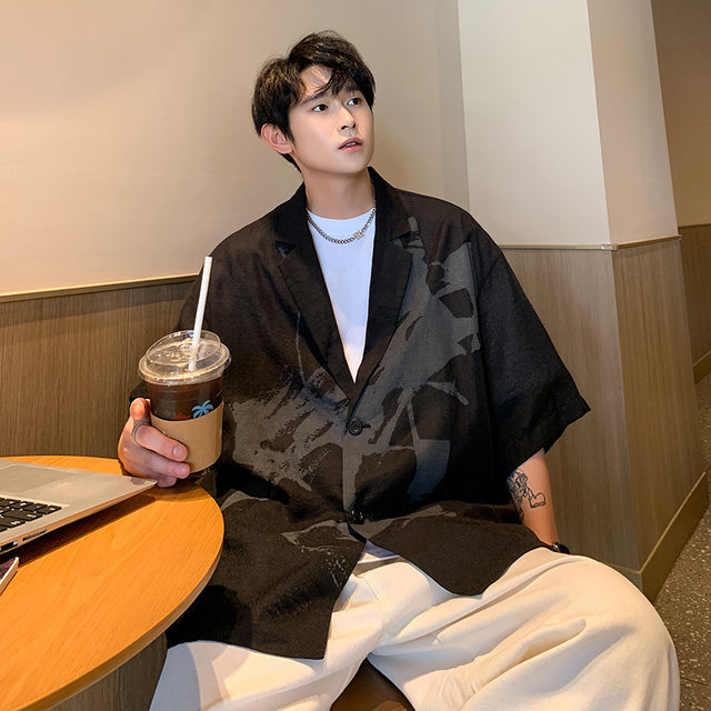 The same style of Douyin sold 299. Summer short-sleeved men's trendy ...