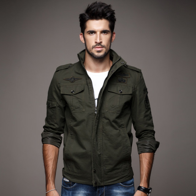 Boys cotton jacket canvas versatile leisure students plus velvet thick ...