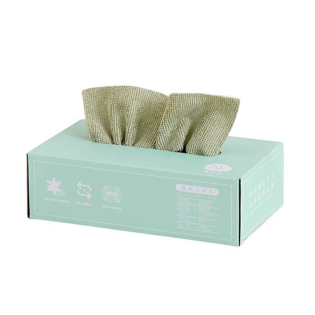 Removable rag kitchen disposable lazy rag thickened washable dishcloth ...