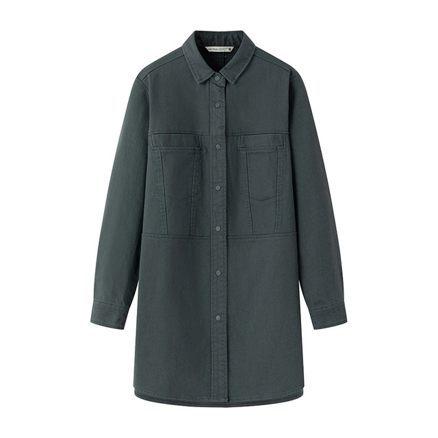 Zhonghe casual wind clothes female 2023 autumn new slightly loose shirt ...