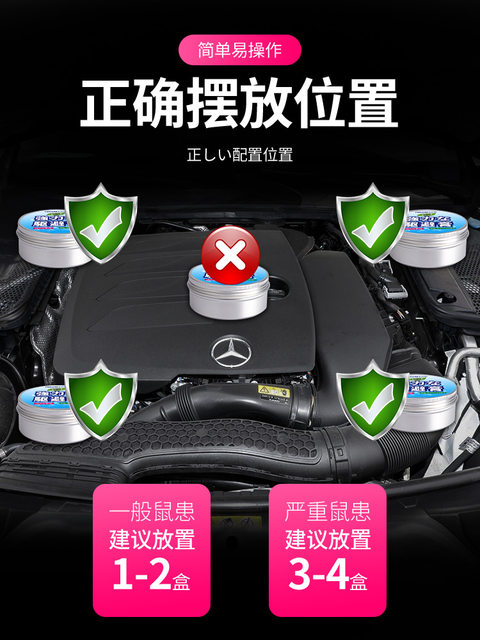Special rat repellent paste for engine compartment anti-rat, car ...