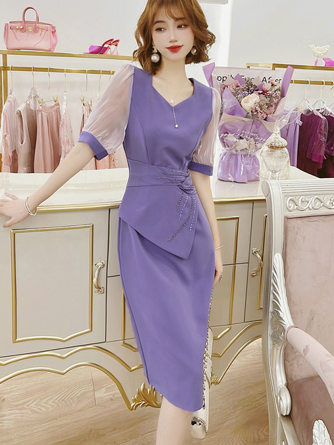 Flying Sister Custom Light Luxury Women's Taste Dress 2023 Summer New ...