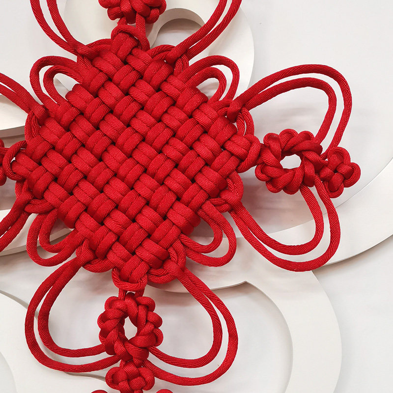 Qiaoyi Beijing Blessing Knot - Chinese Handicraft Gift