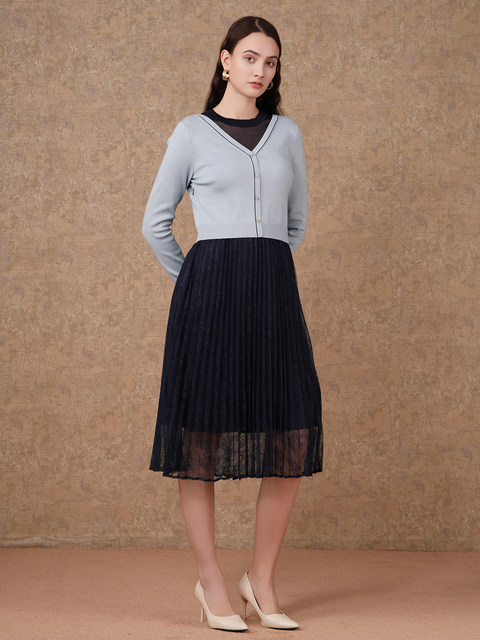 Giovanni Dress 2025 New Women's Early Spring Temperament Long Sleeve ...