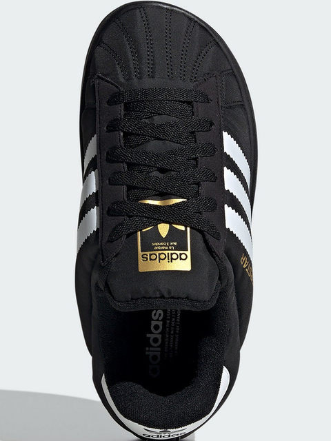 Adidas Adidas clover men's and women's autumn and winter sports black ...