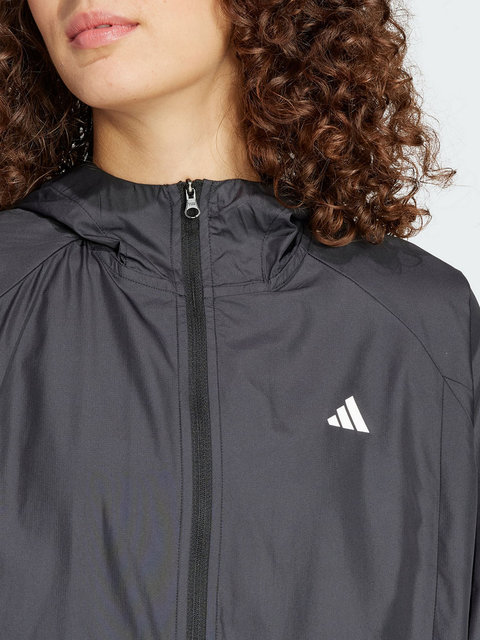 adidas Adidas Sports Fitness Hooded Jacket 2024 Autumn and Winter Women ...